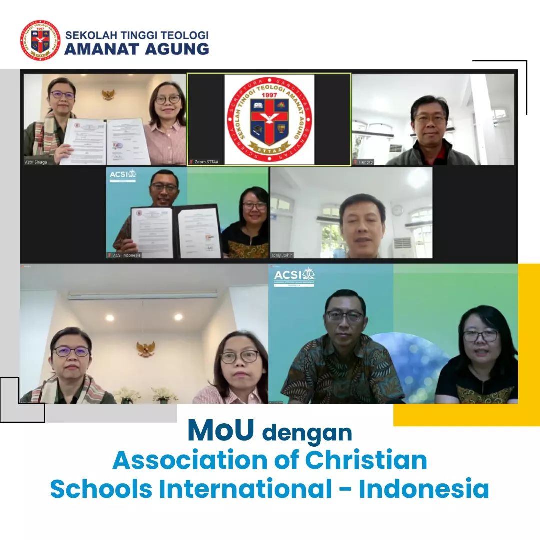 Kesepakatan Kerjasama STT Amanat Agung dengan ACSI